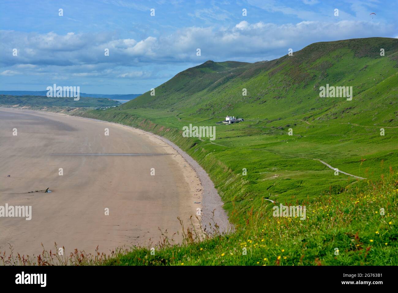 Worm's Head on the Gower Peninsula offers the perfect vantage point to ...