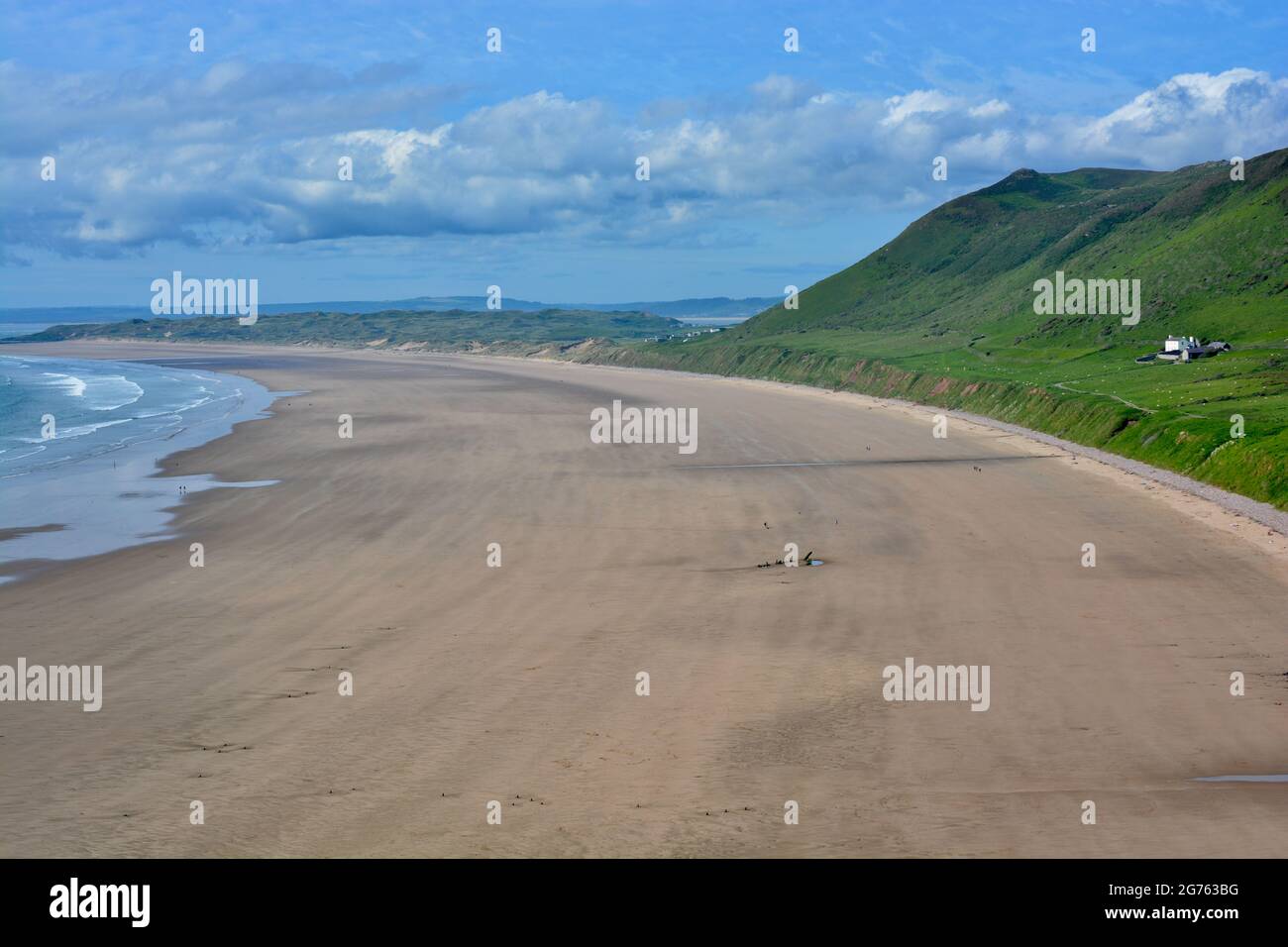 Worm's Head on the Gower Peninsula offers the perfect vantage point to ...