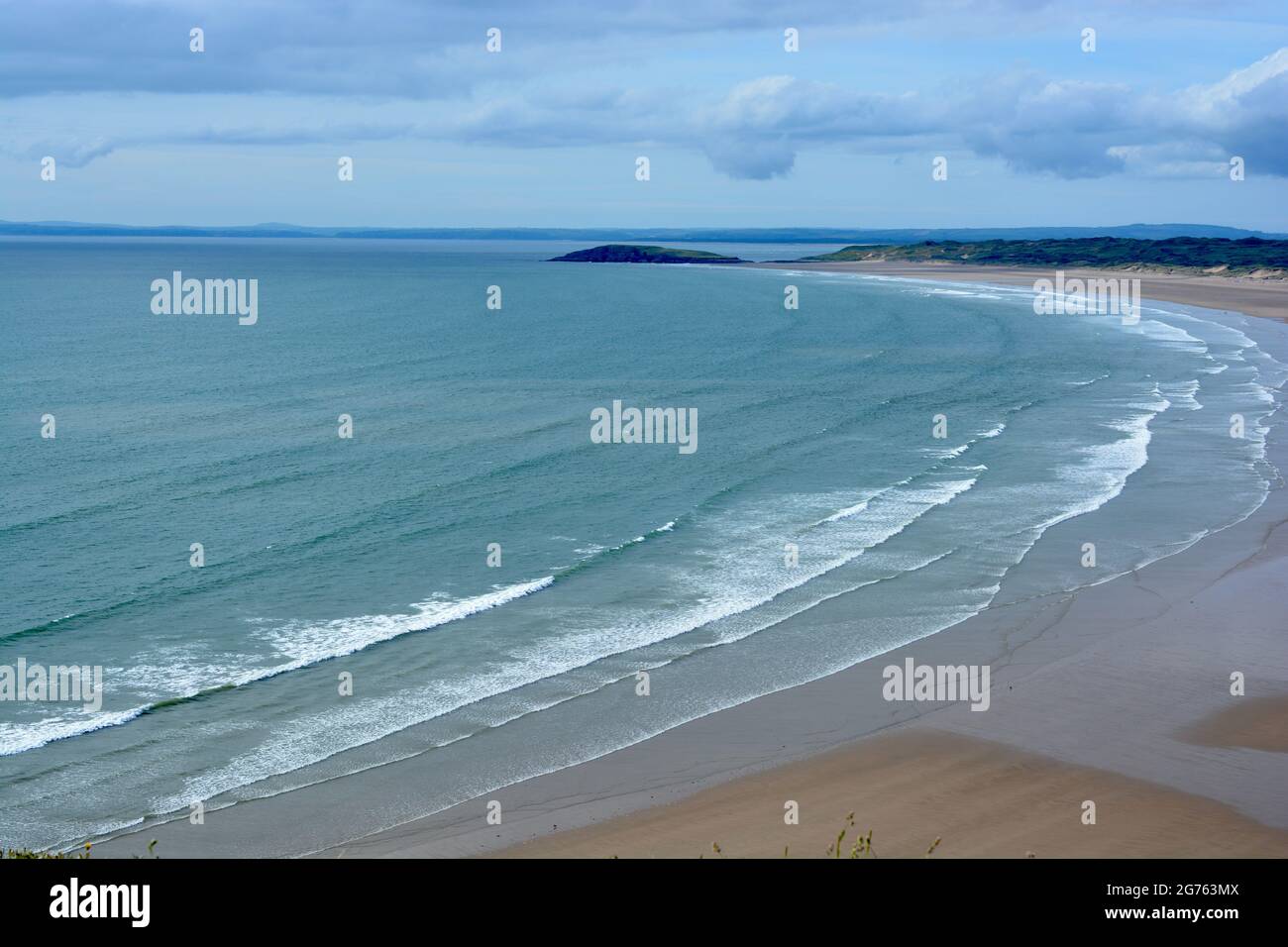 Worm's Head on the Gower Peninsula offers the perfect vantage point to ...