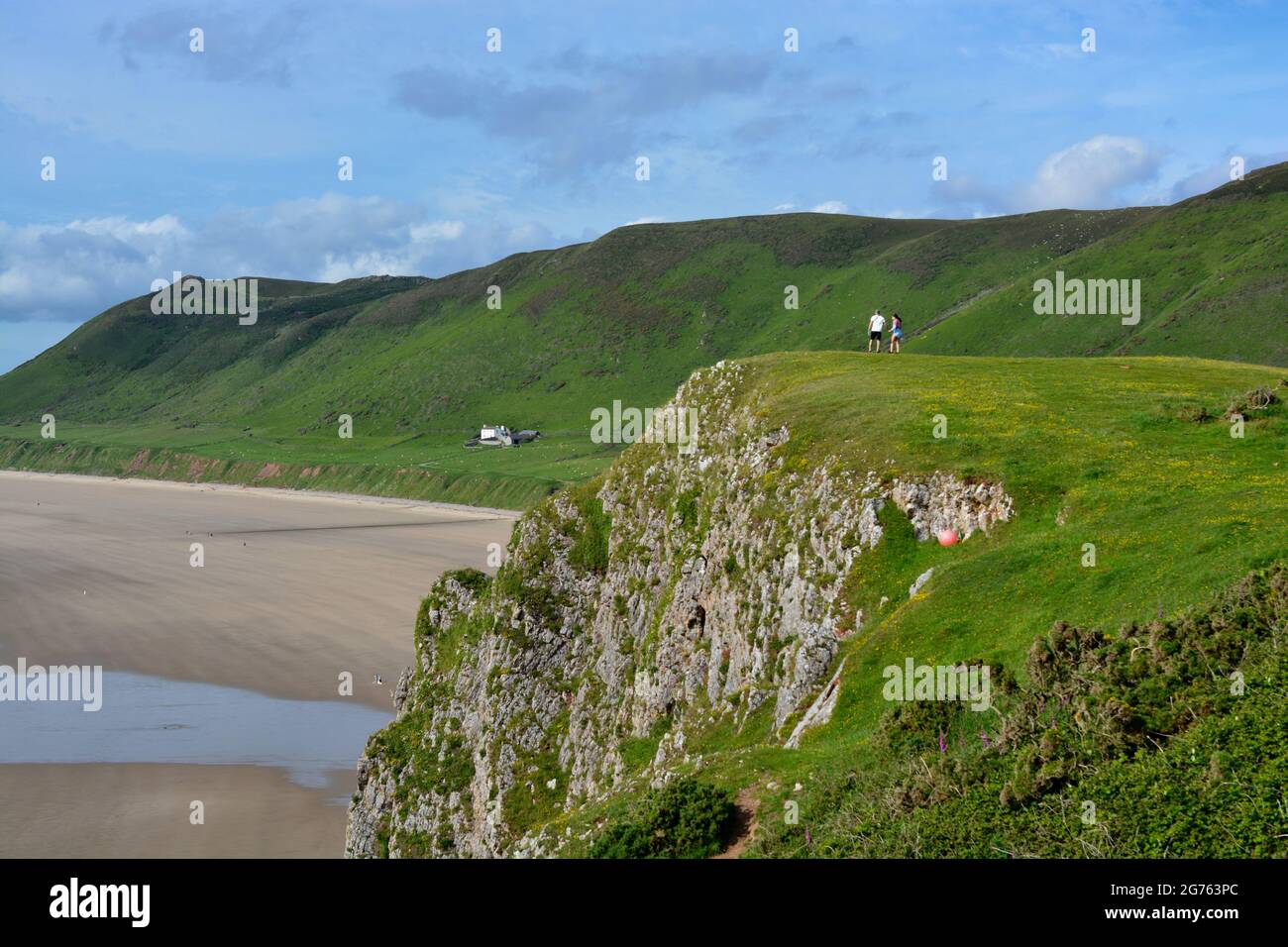 Worm's Head on the Gower Peninsula offers the perfect vantage point to ...
