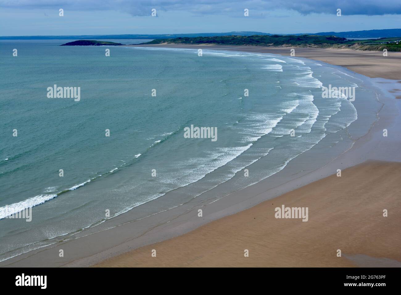 Worm's Head on the Gower Peninsula offers the perfect vantage point to ...