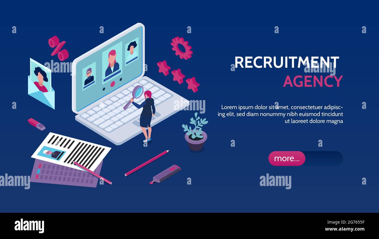 Employment applicants Stock Vector Images - Alamy