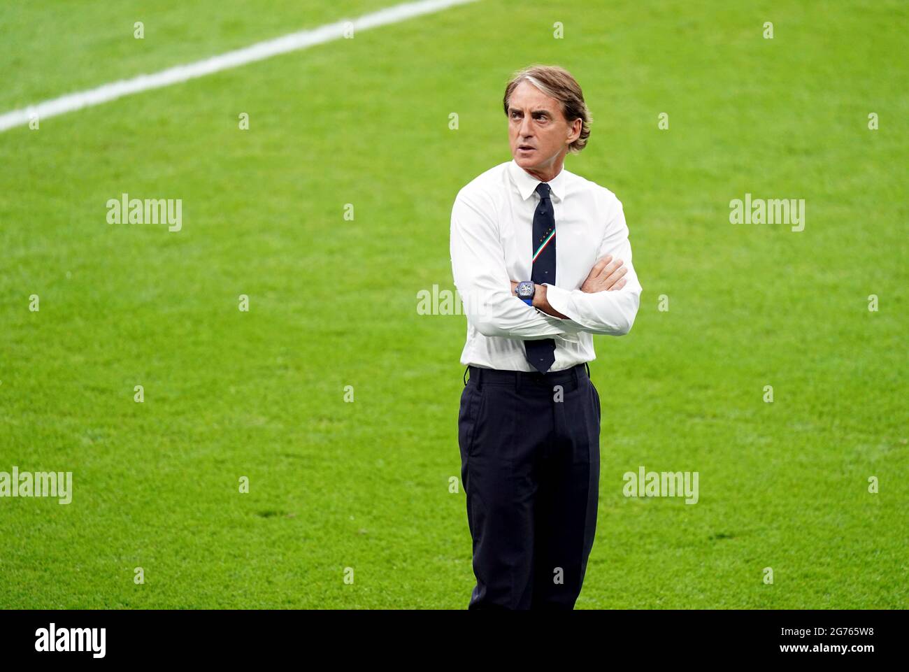 Italy manager Roberto Mancini during the UEFA Euro 2020 Final at ...