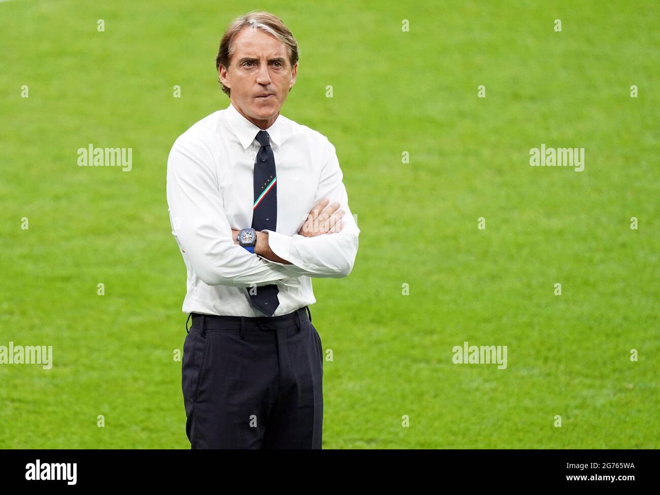 Italy manager Roberto Mancini during the UEFA Euro 2020 Final at ...