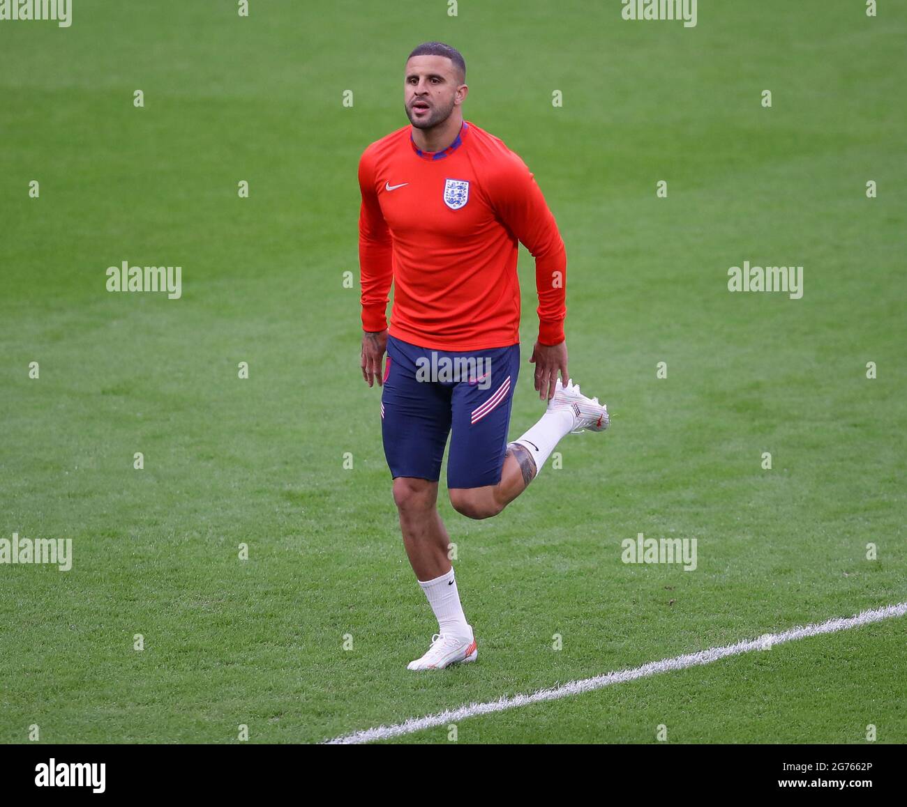 Kyle walker england 2021` hi-res stock photography and images - Alamy