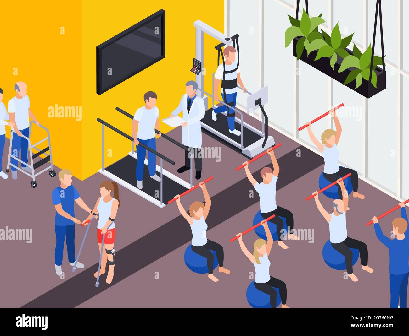 Individual And Group Functional Rehabilitation Exercise Programs