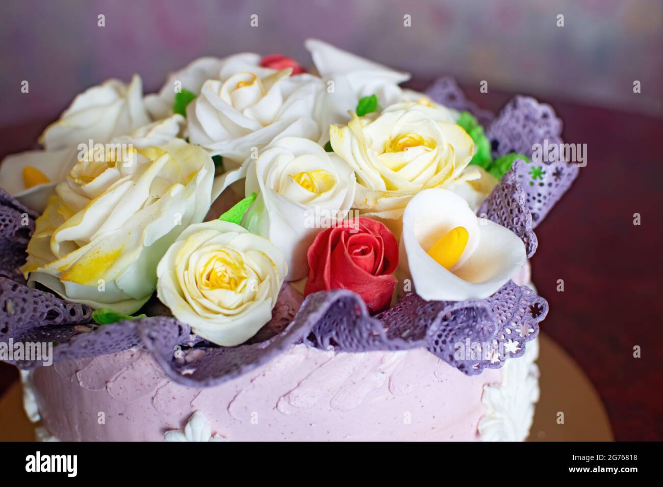 Beautiful cake design hi-res stock photography and images - Alamy