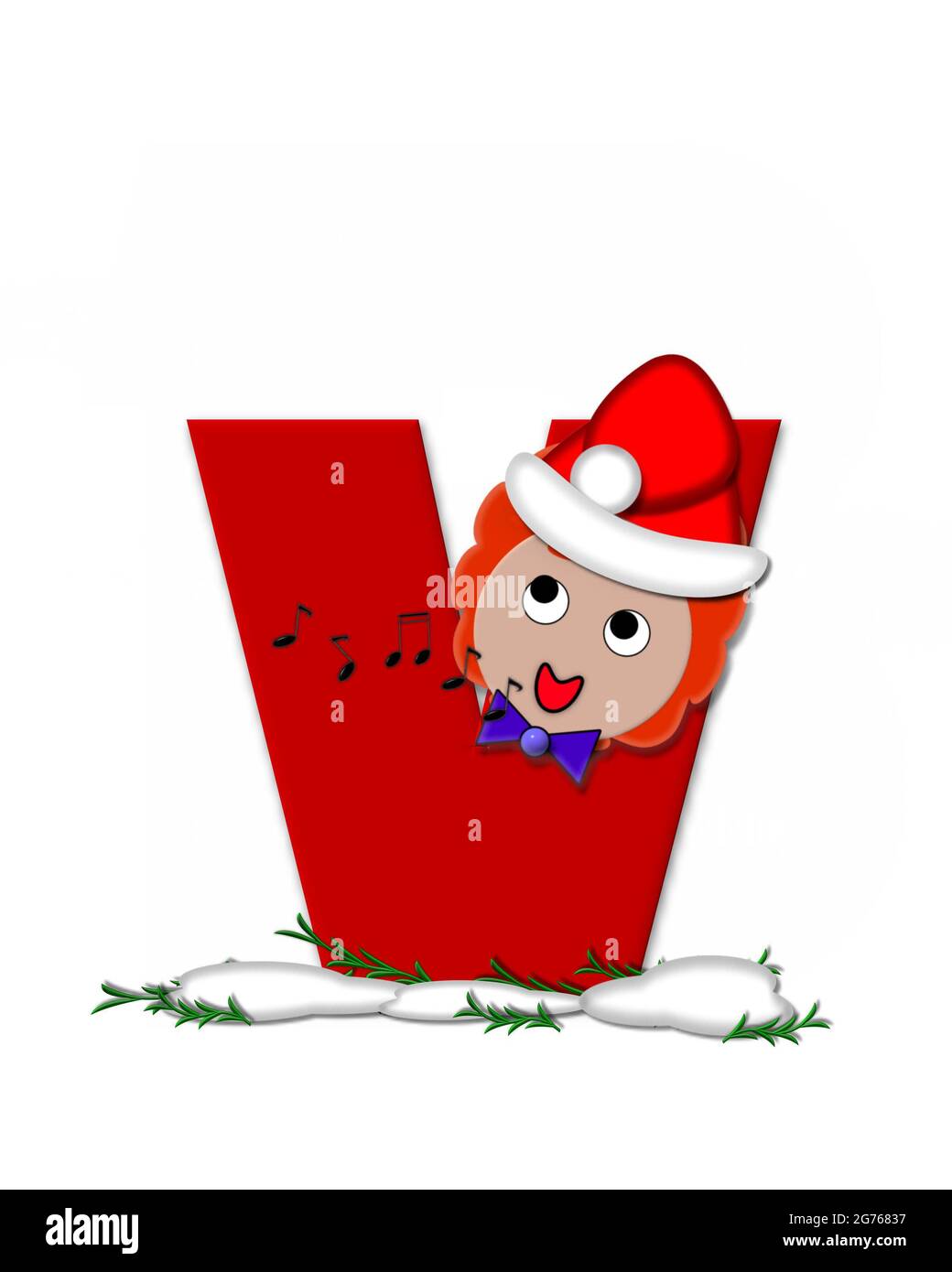 The Letter V In The Alphabet Set Carol Of Christmas Is Red And the-letter-v-in-the-alphabet-set-carol-of-christmas-is-red-and