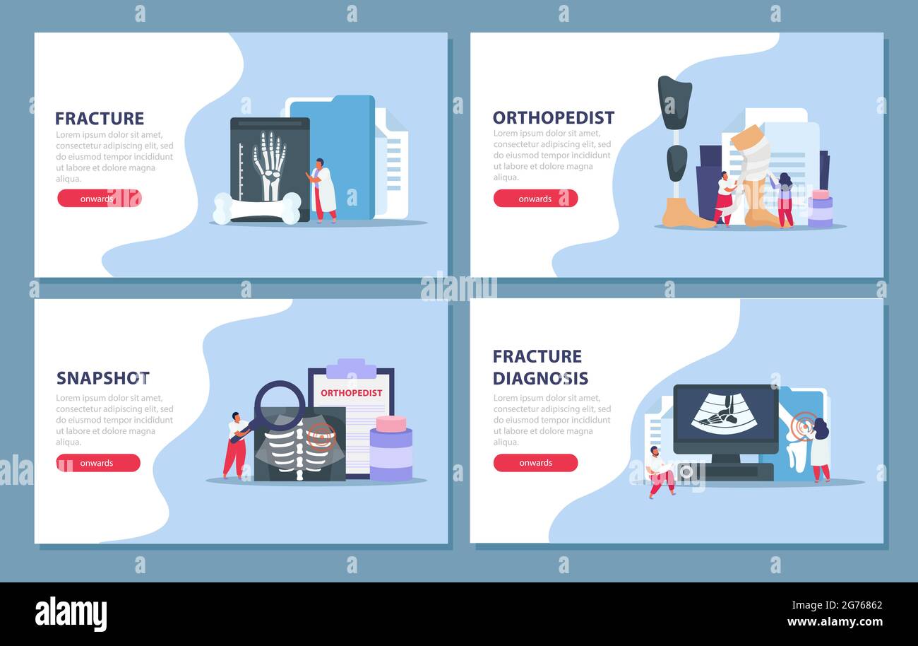 Fracture first aid concept Stock Vector Images - Alamy