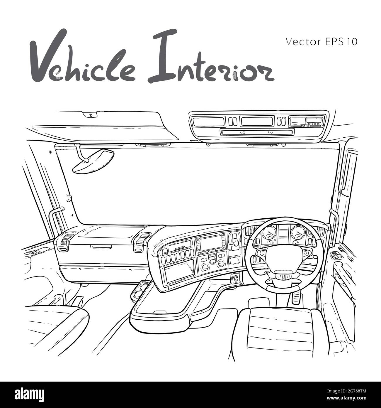 Cockpit vector vectors hi-res stock photography and images - Alamy