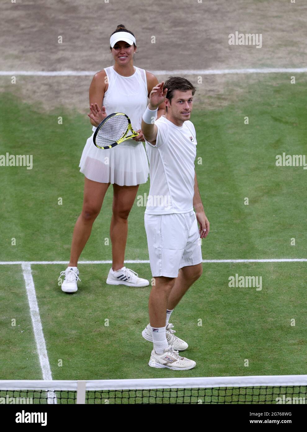 Desirae krawczyk wimbledon 2021 hi-res stock photography and images - Alamy