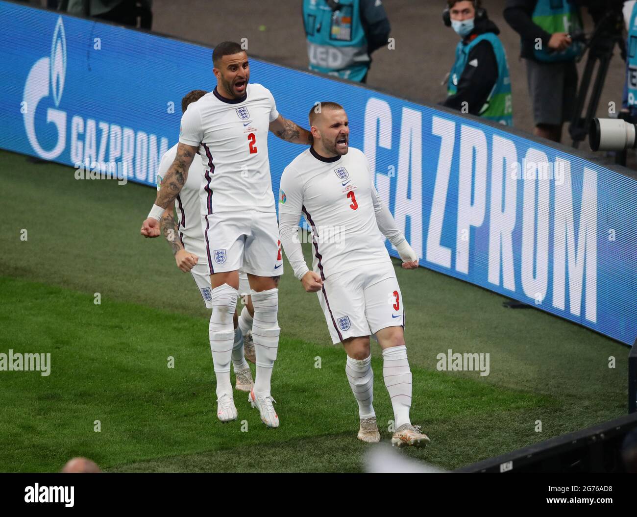 Euro 2020 final luke shaw hi-res stock photography and images - Alamy