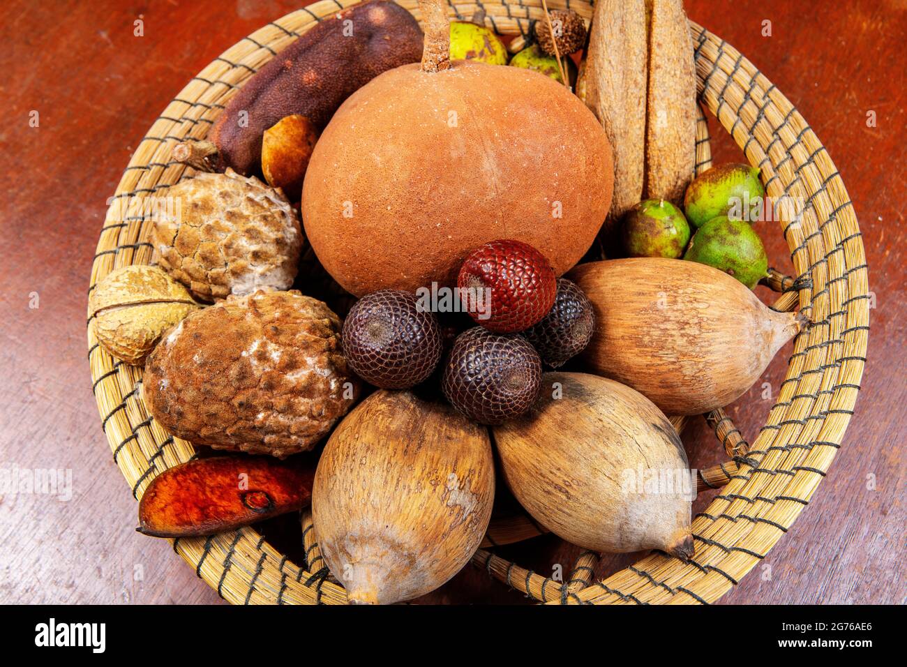 Exotic fruits from the brazilian cerrado at Jalapão, Tocantins estate ...