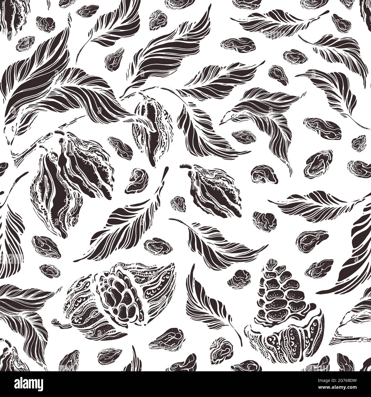 Cocoa touch background Stock Vector Images - Alamy