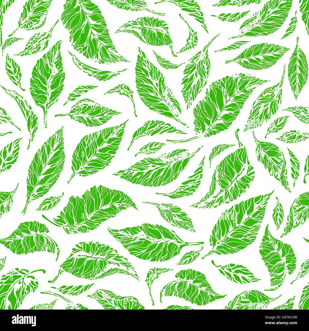 Tea Leaf Pattern Vector