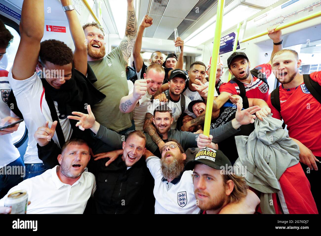 London, UK. 11th July, 2021. 2020 European Football Championships Final ...