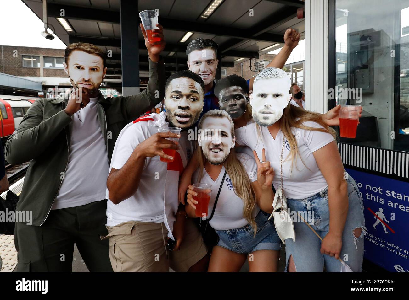 London, UK. 11th July, 2021. 2020 European Football Championships Final ...