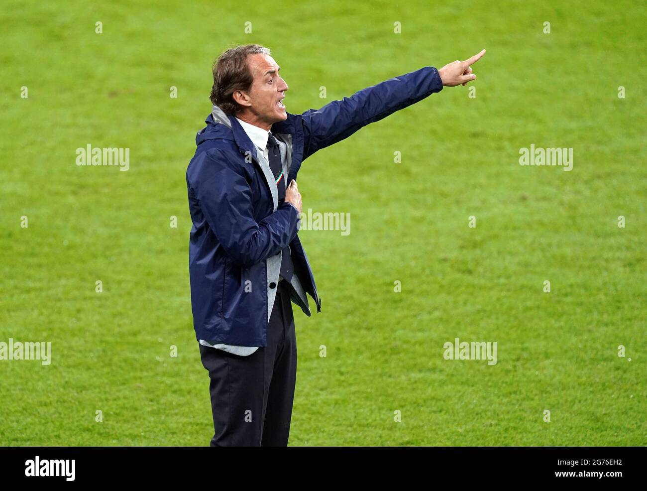 Italy manager Roberto Mancini during the UEFA Euro 2020 Final at ...