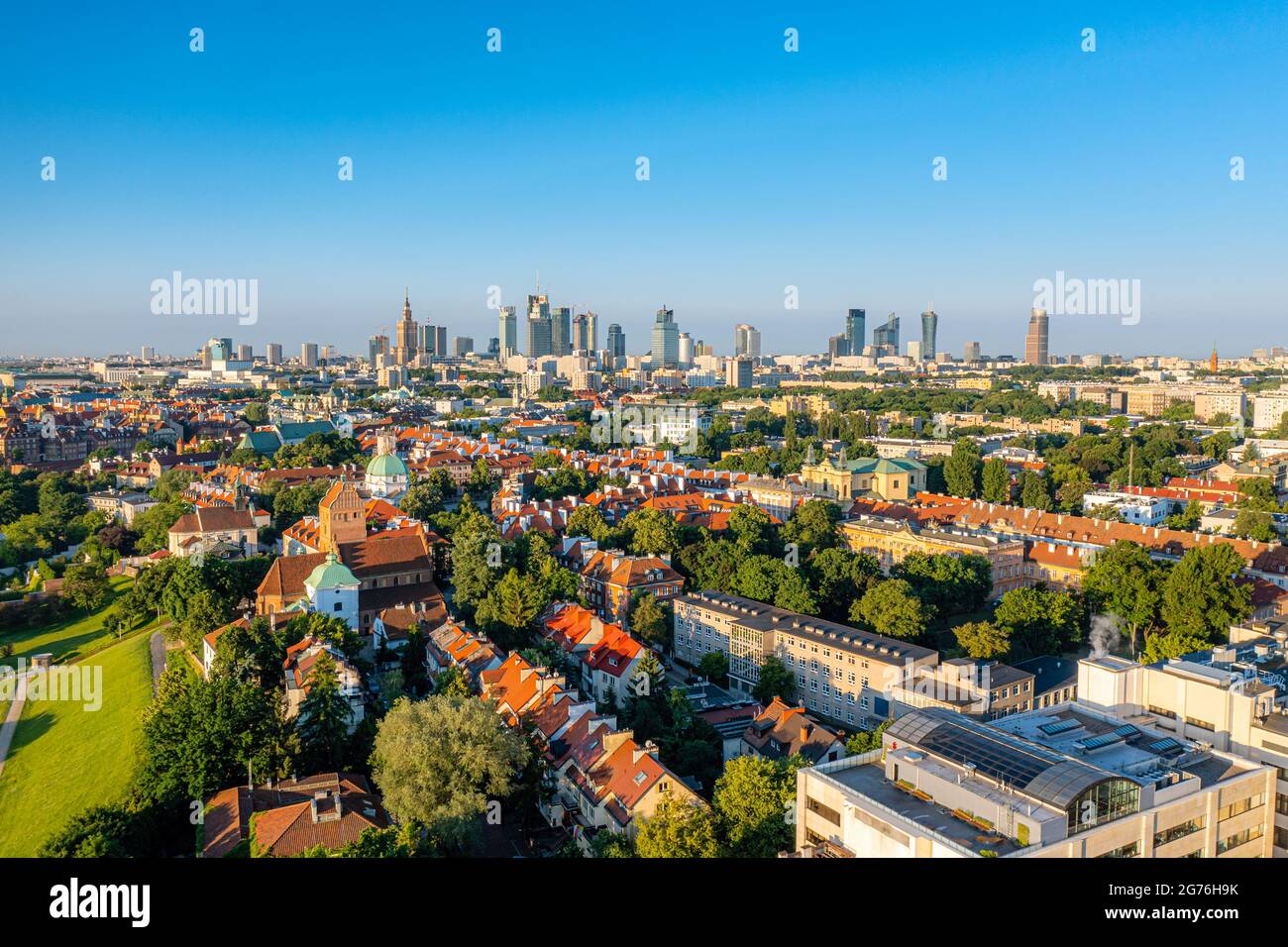 Modern center warsaw hi-res stock photography and images - Alamy