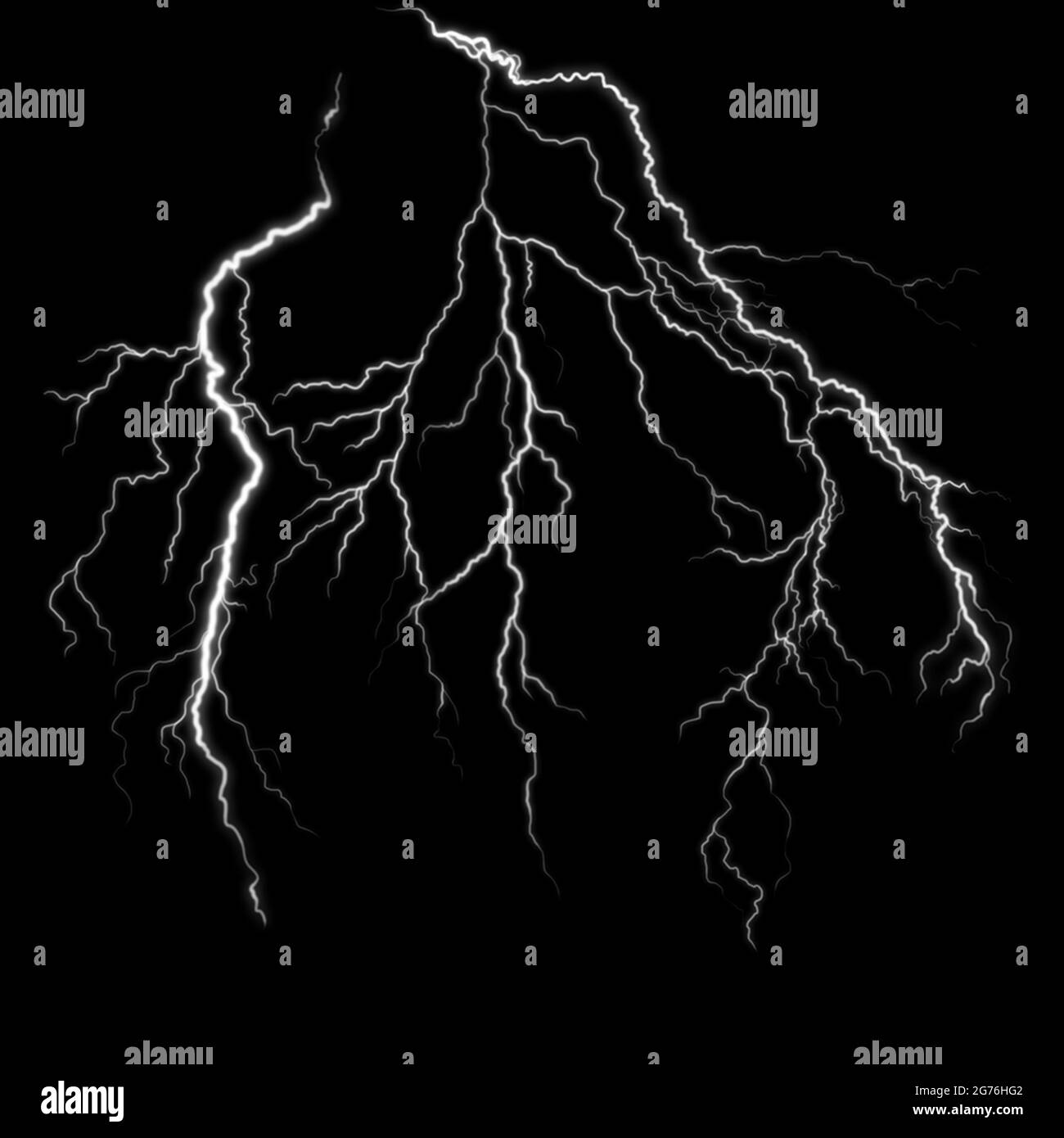 Night of lightning Black and White Stock Photos & Images - Alamy