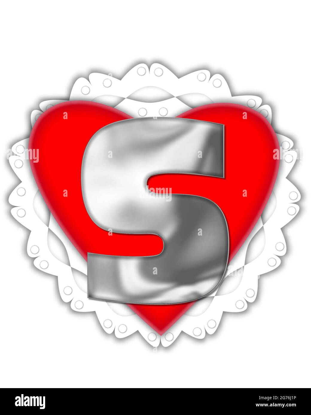 S S Letter In Love Wallpapers