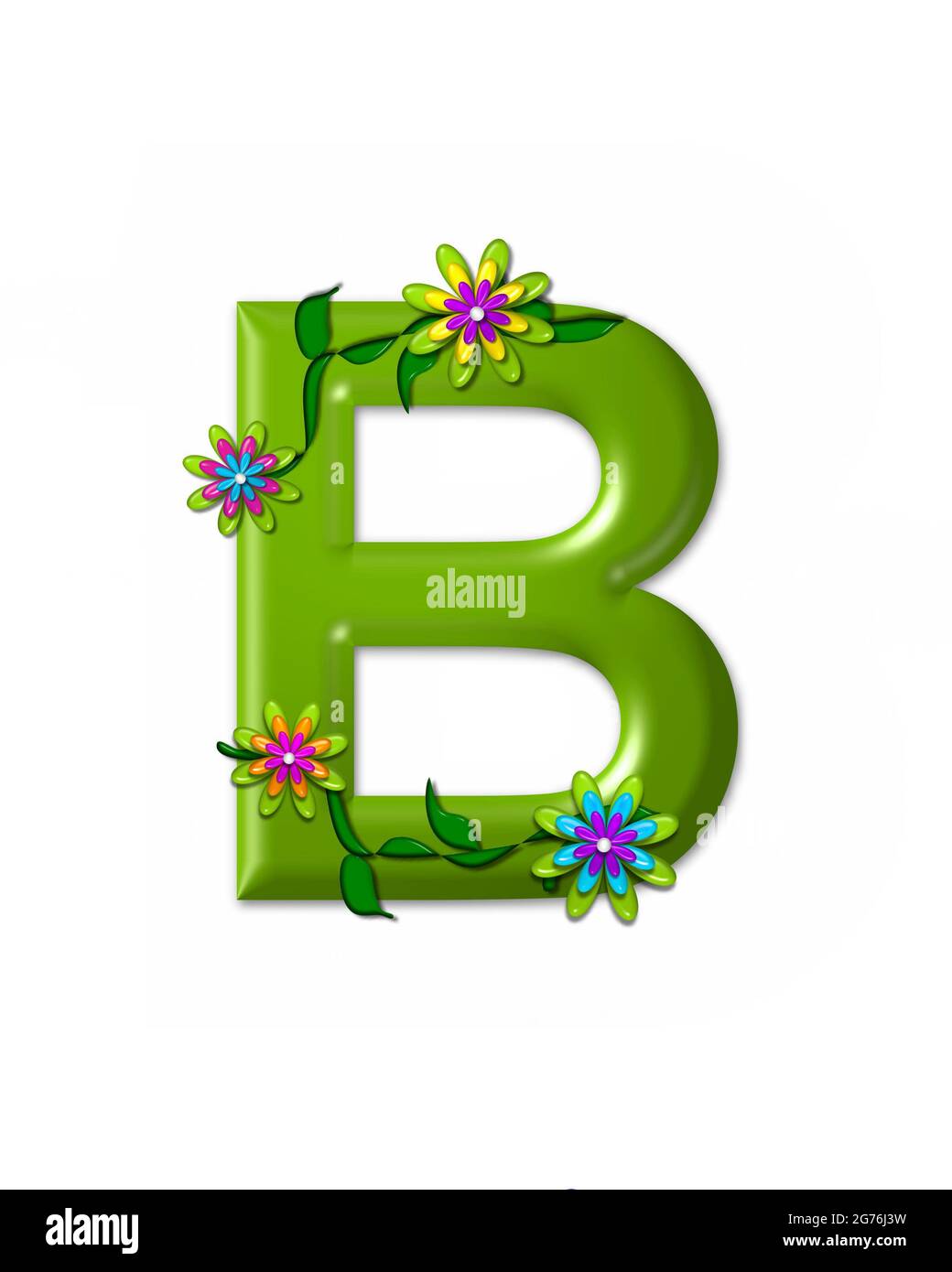 The Letter B In The Alphabet Set Wonderland Is 3d And Colored Green the-letter-b-in-the-alphabet-set-wonderland-is-3d-and-colored-green