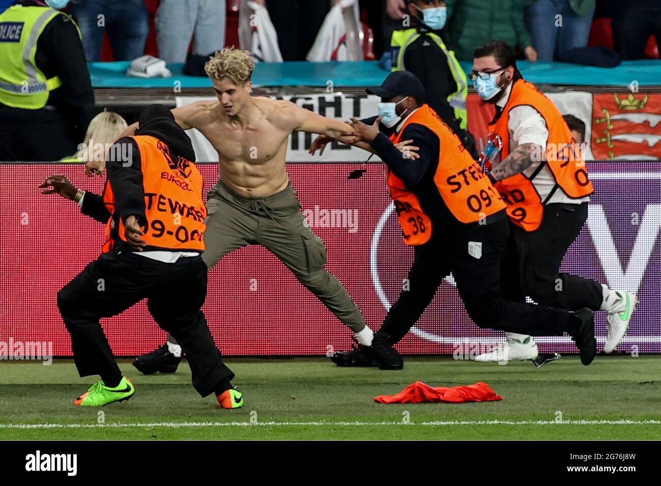 London, UK. 11th July, 2021. Football: European Championship, Italy ...