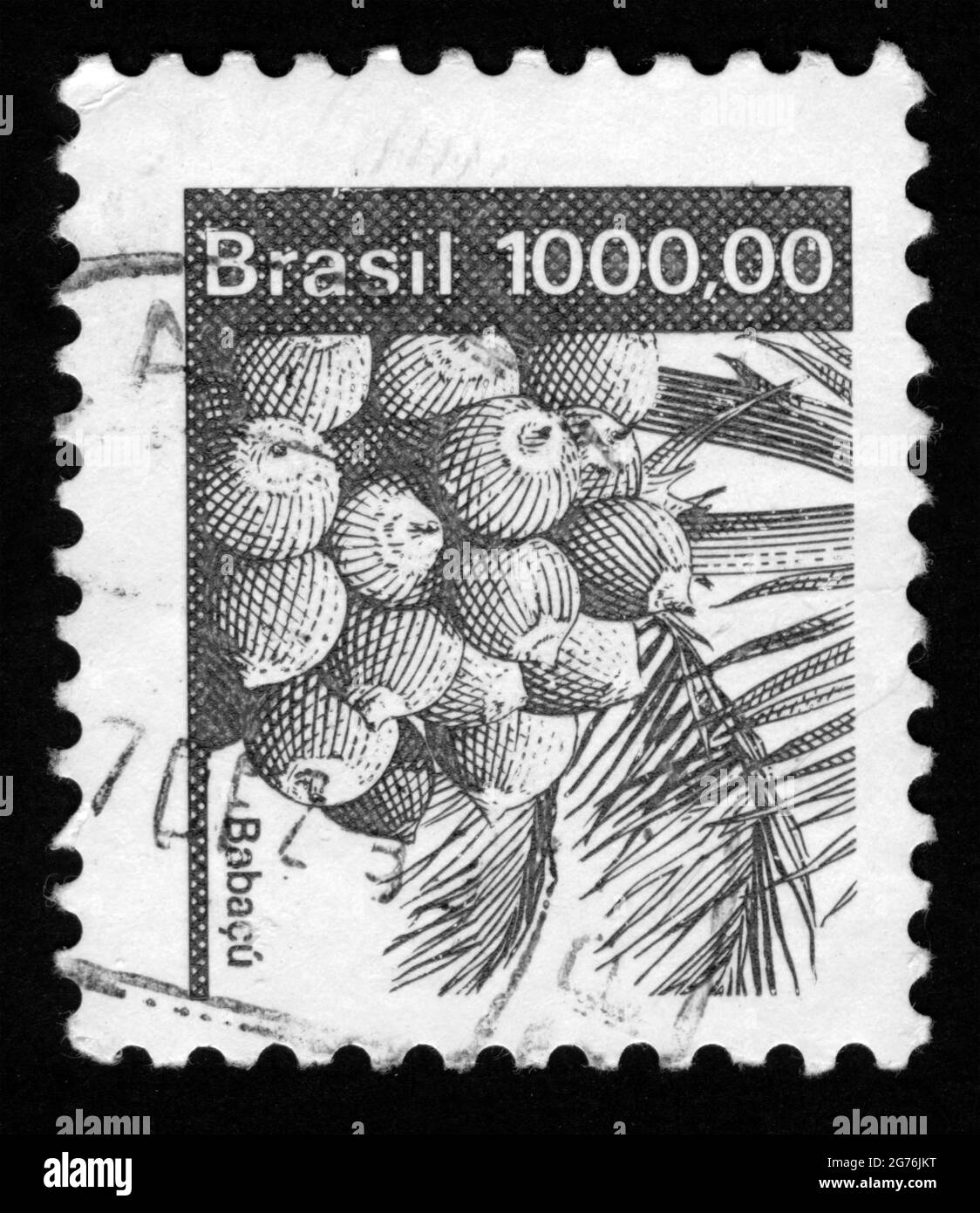 Brazil vintage postage stamp hi-res stock photography and images - Alamy