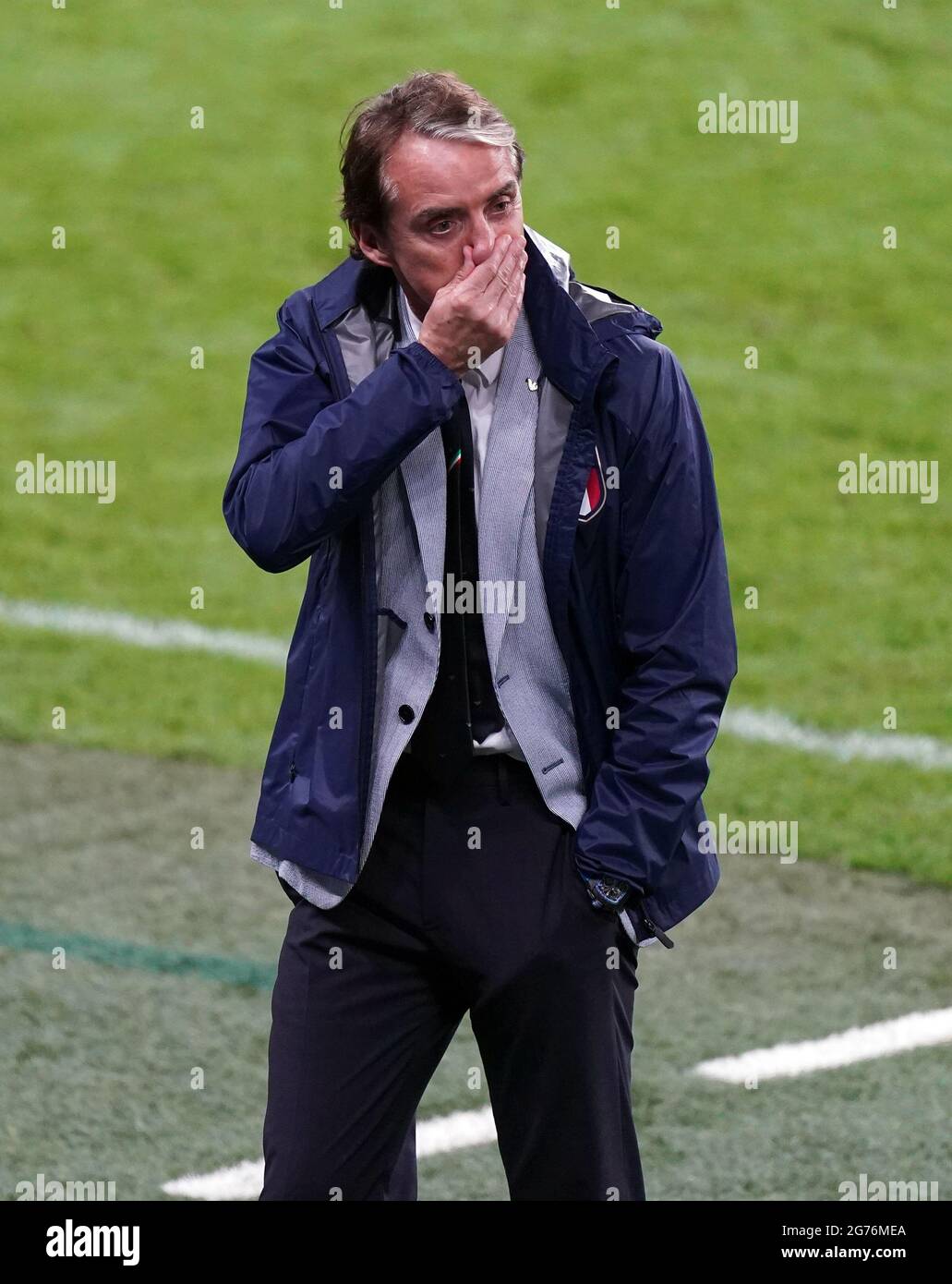 Italy manager Roberto Mancini during the UEFA Euro 2020 Final at ...