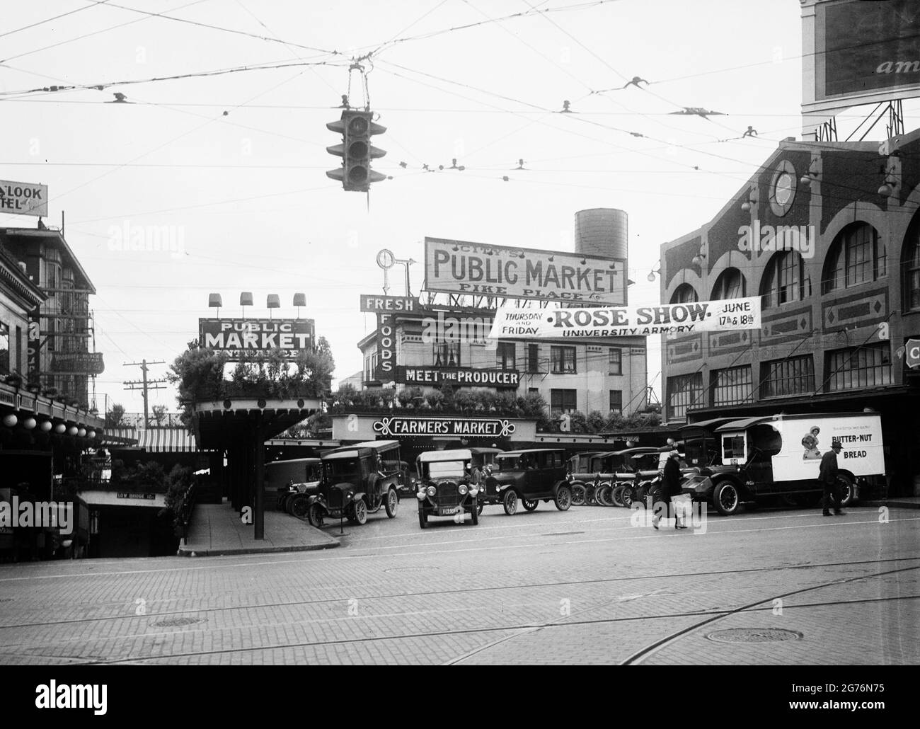 First seattle Black and White Stock Photos & Images - Alamy