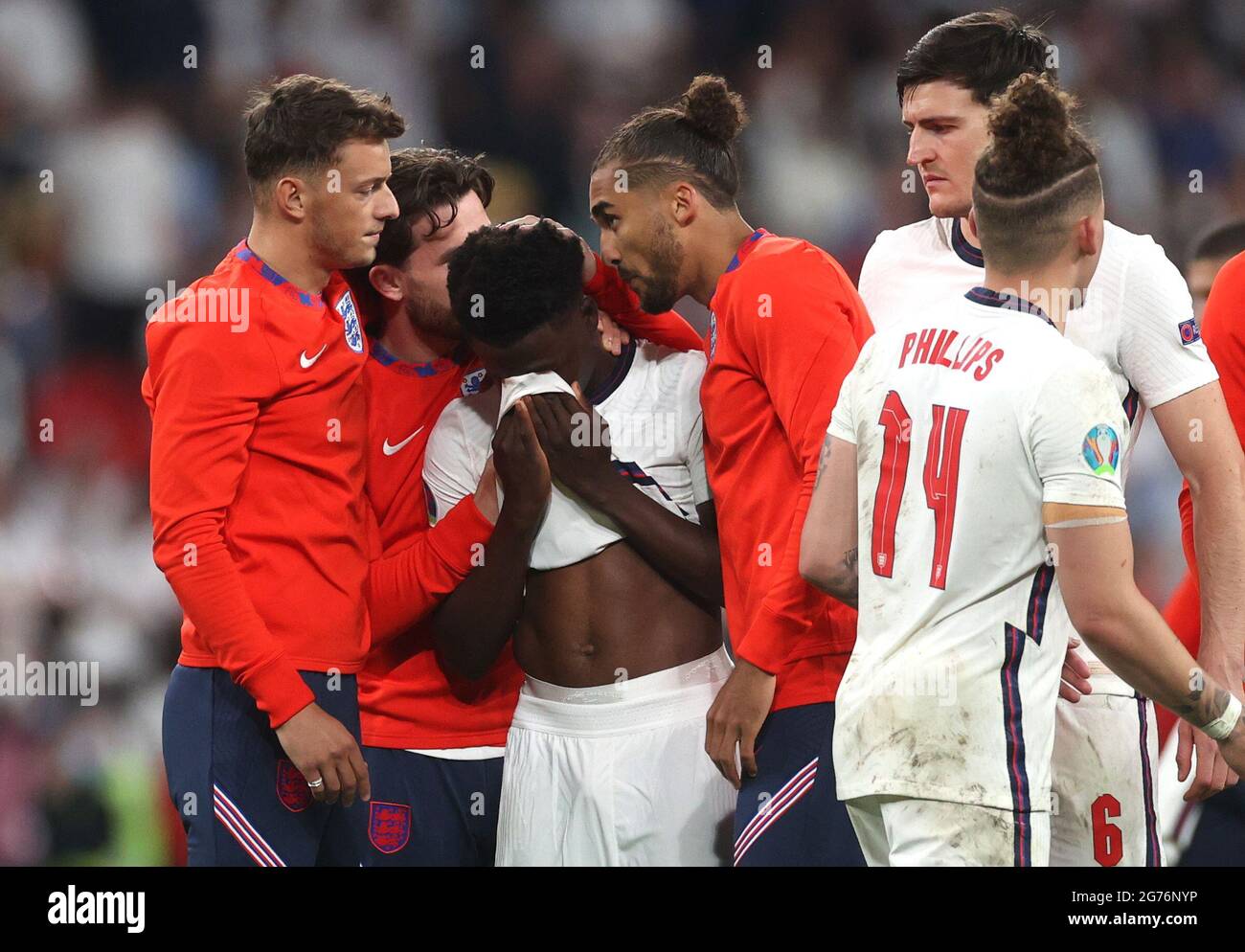 Bukayo saka england penalty hi-res stock photography and images - Alamy