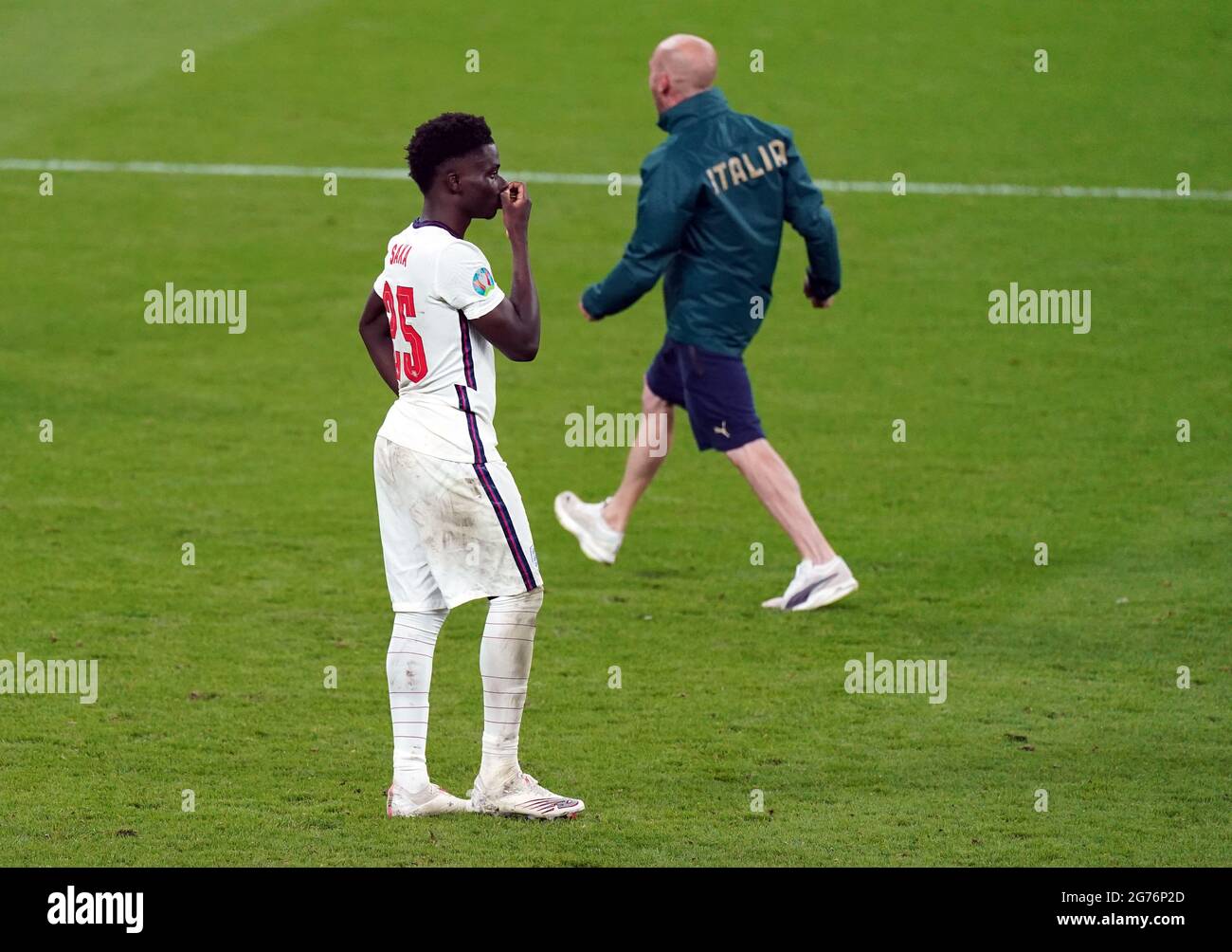Bukayo saka england penalty hi-res stock photography and images - Alamy