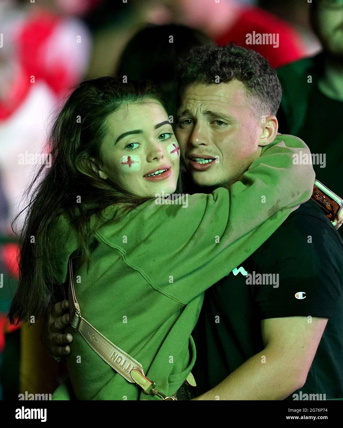 England lose euro 2020 final hi-res stock photography and images - Alamy