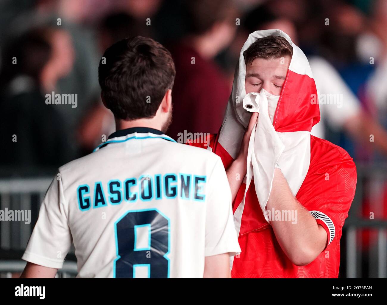 England lose euro 2020 final hi-res stock photography and images - Alamy