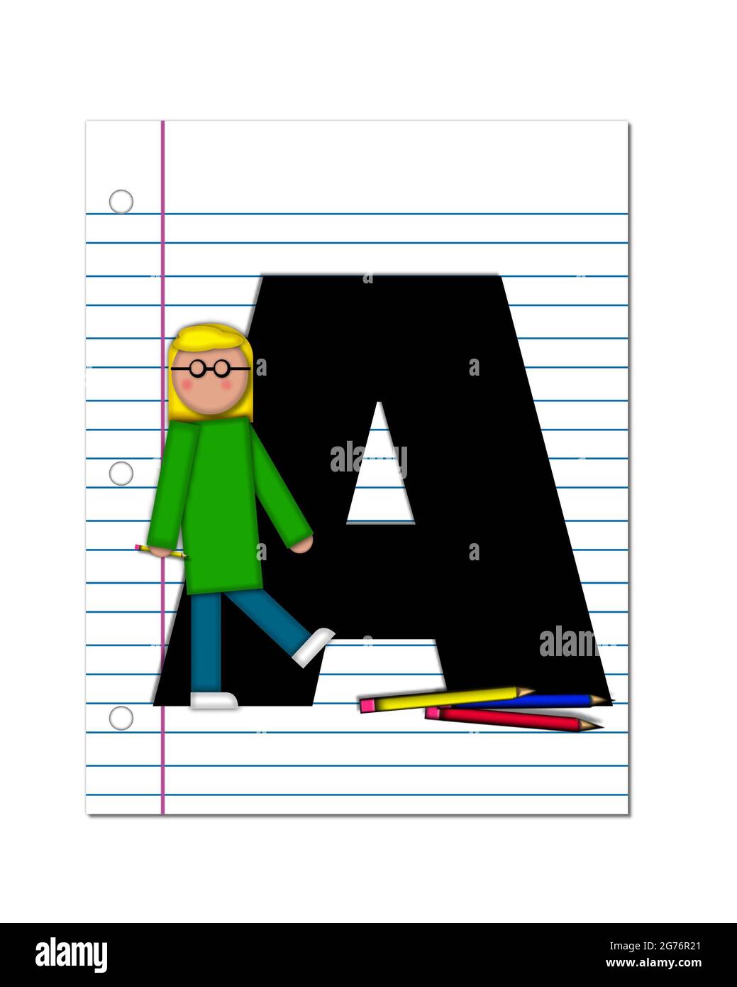 Girl boy holding decorated Cut Out Stock Images & Pictures - Alamy