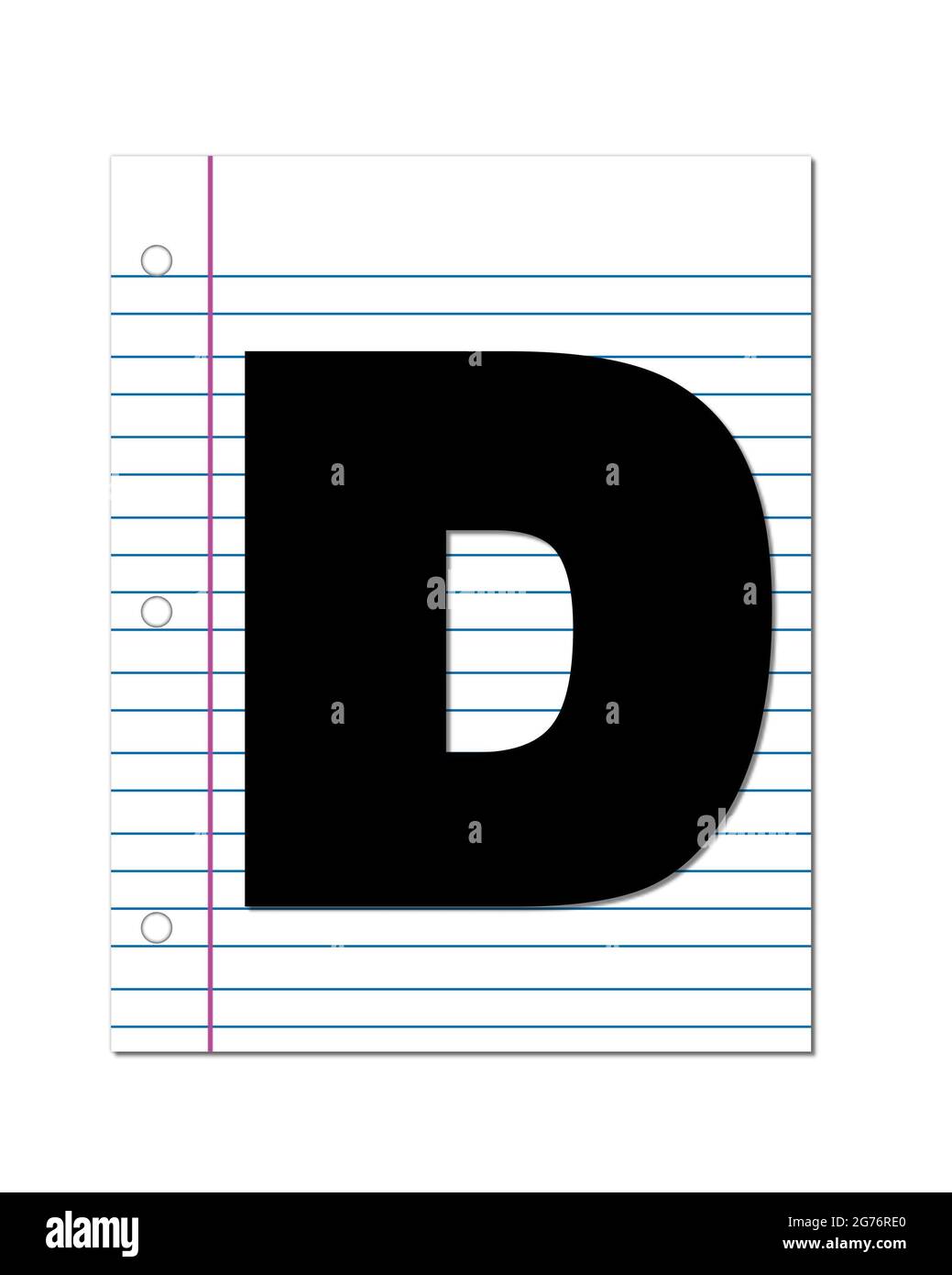 The letter D, in the alphabet set "Start of School", is black. Letter ...