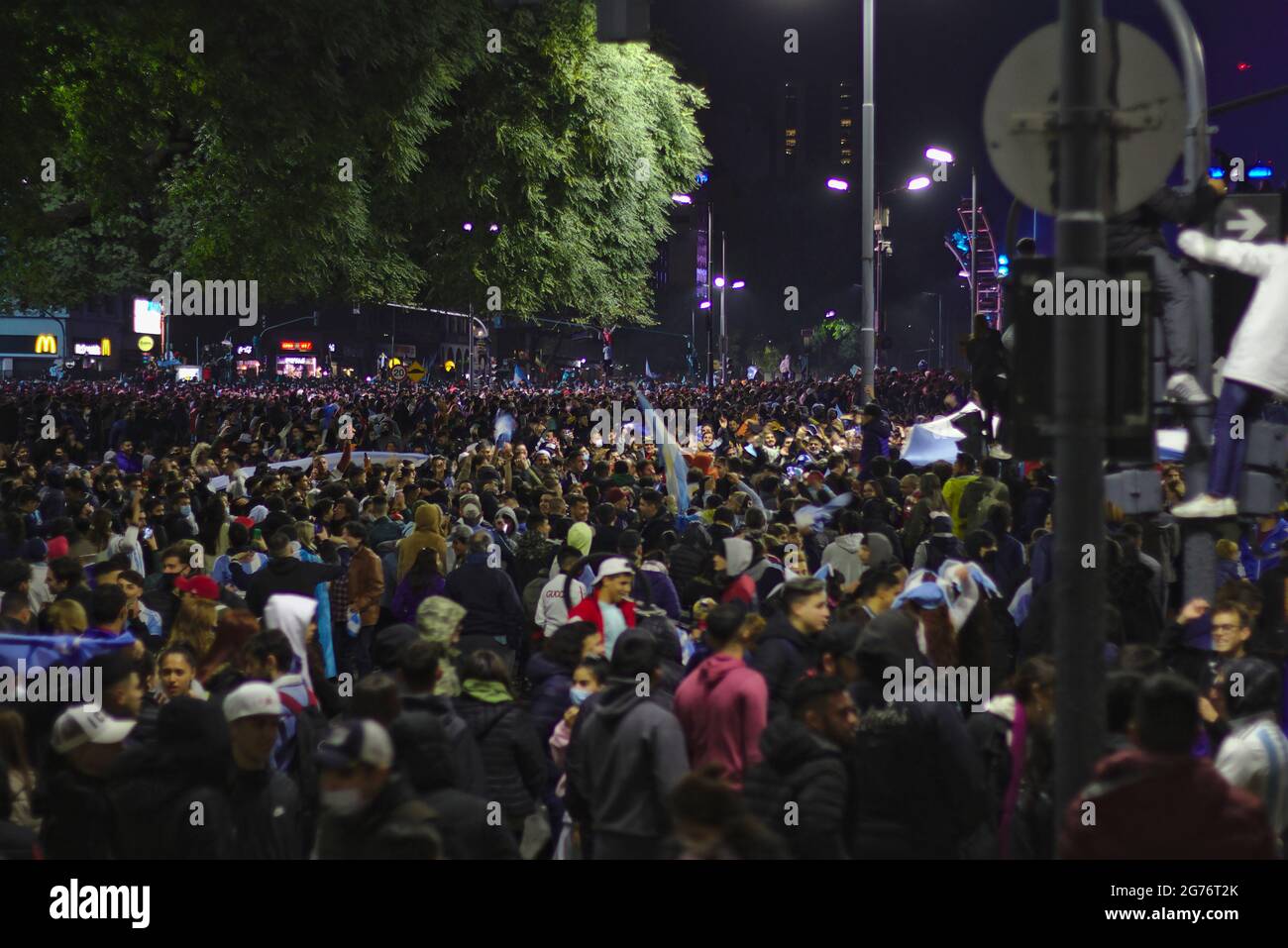 Argentina celebrate copa america hi-res stock photography and images ...