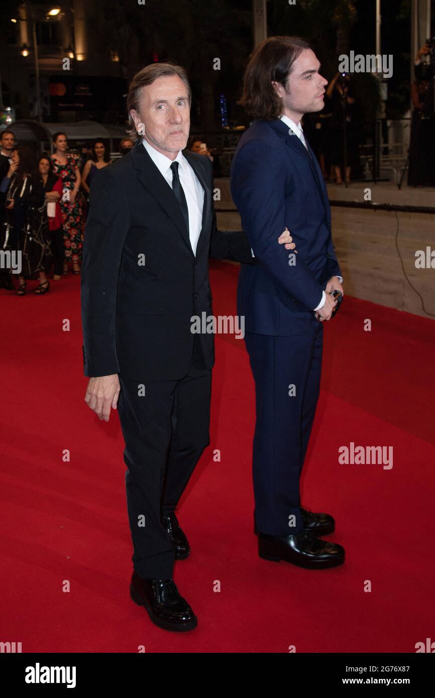Tim Roth and his son Michael Cormac Roth attending the Bergman Island ...