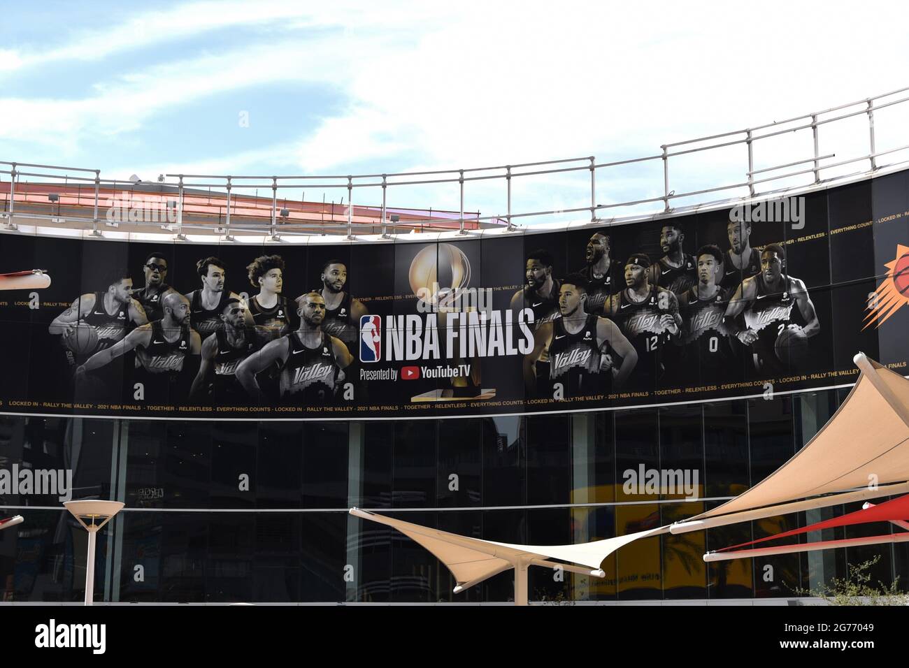 Phoenix Suns Basketball Team images at Footprint Arena in downtown ...