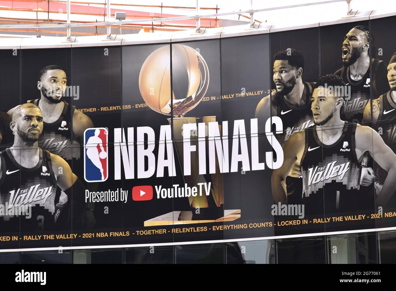 Phoenix Mercury Basketball Team image at Footprint Arena in downtown ...
