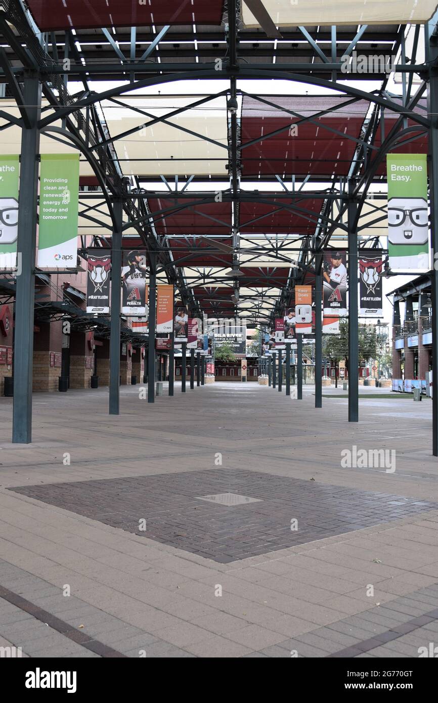 Chase Field the home of the Arizona Diamondbacks baseball team in ...