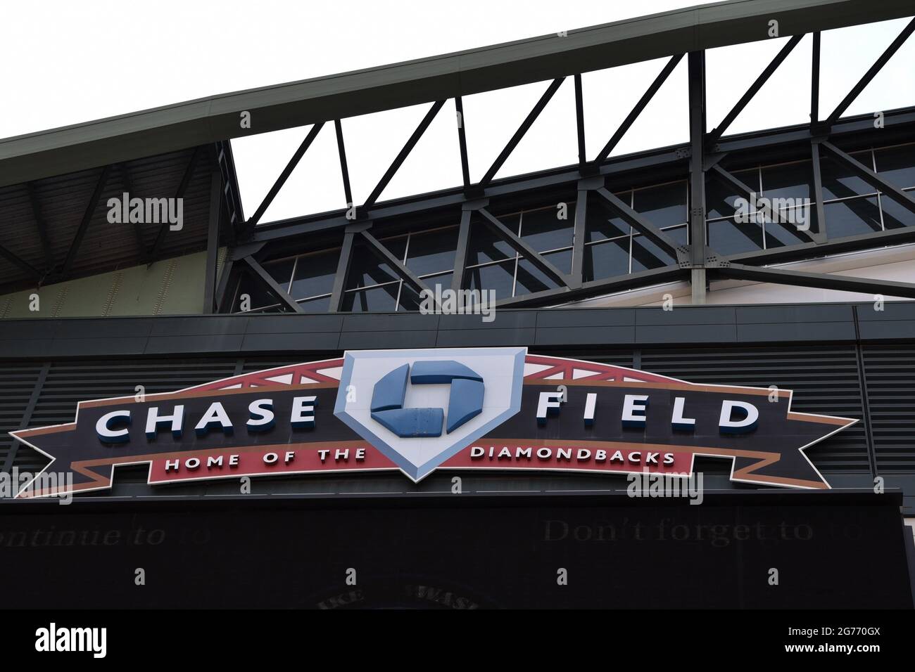 Chase Field the home of the Arizona Diamondbacks baseball team in ...