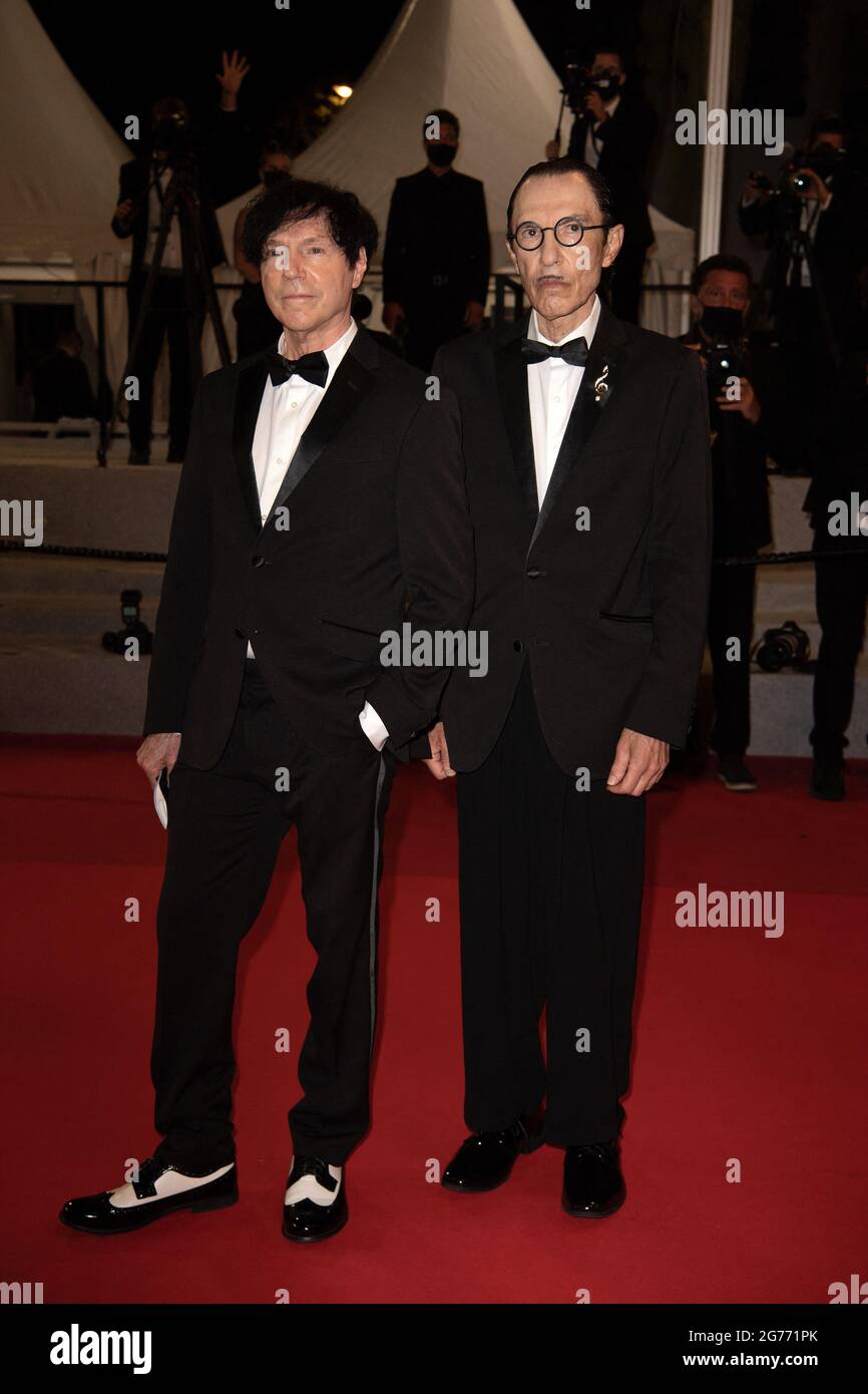 Ron Mael and Russel Mael attend the Bergman Island screening during the ...
