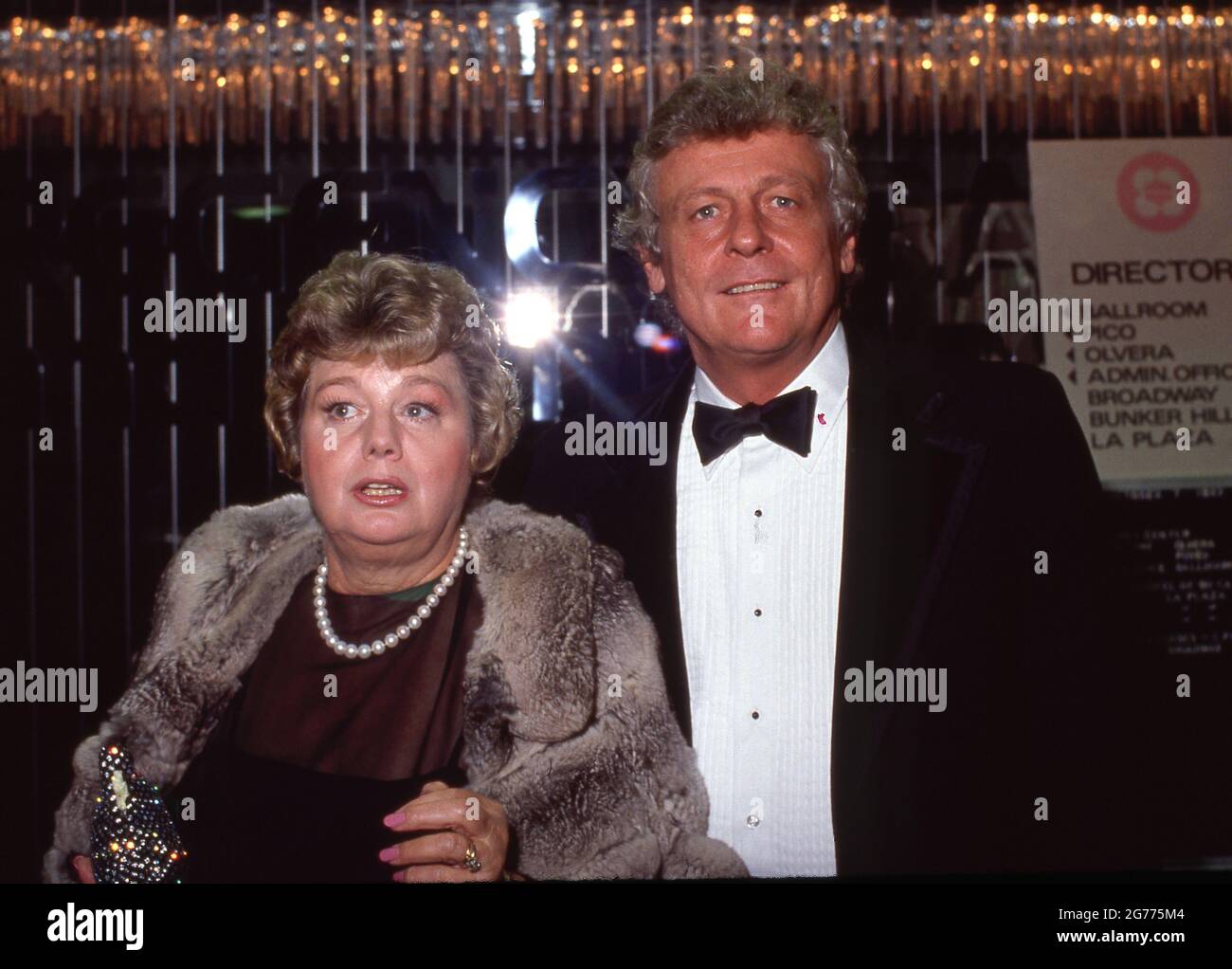Shelley Winters and Richard Tate Circa 1980's Credit: Ralph Dominguez ...