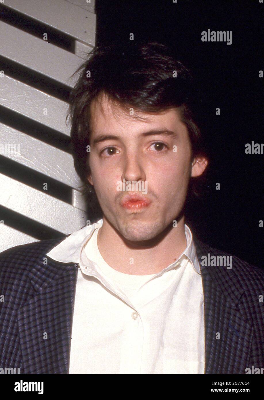 Matthew Broderick 1980s Editing Nothing But Two Matthew Broderick