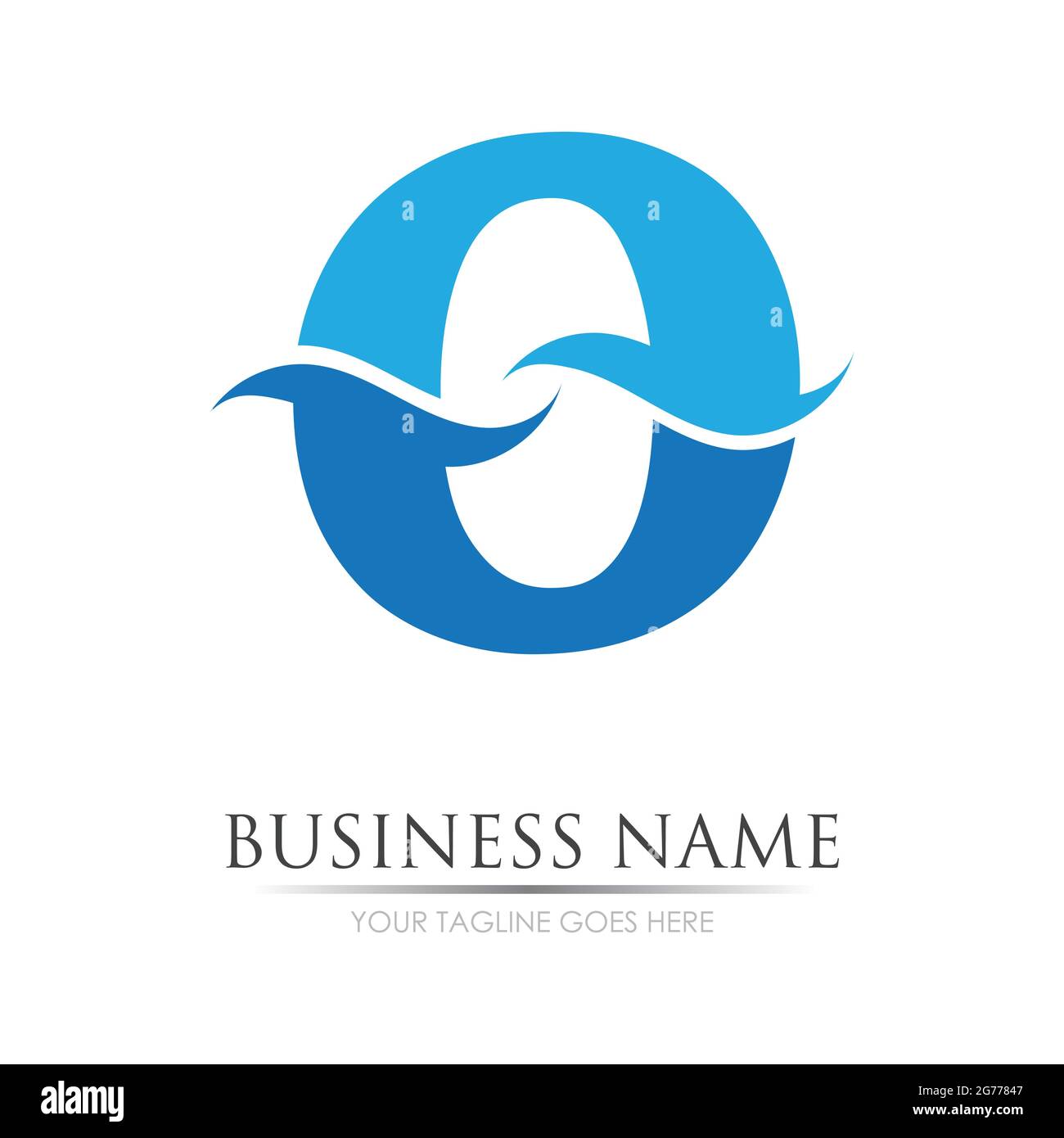Letter O Business corporate abstract unity vector logo design template ...