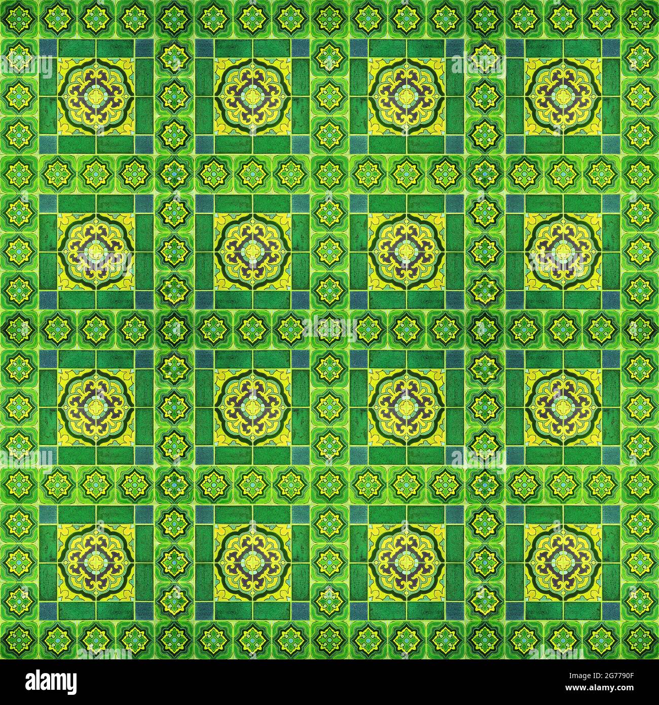 Infinitely Repeating Mediterranean Style Tile Pattern Catalina Style ...