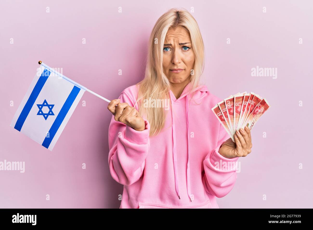Pink Israeli Flag High Resolution Stock Photography and Images - Alamy