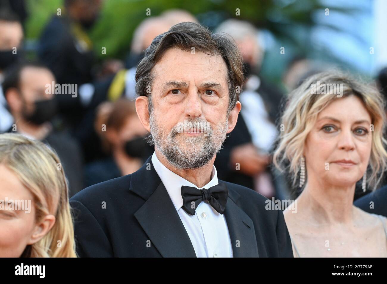 Nanni Moretti attending the premiere of the movie Tre Piani during the ...