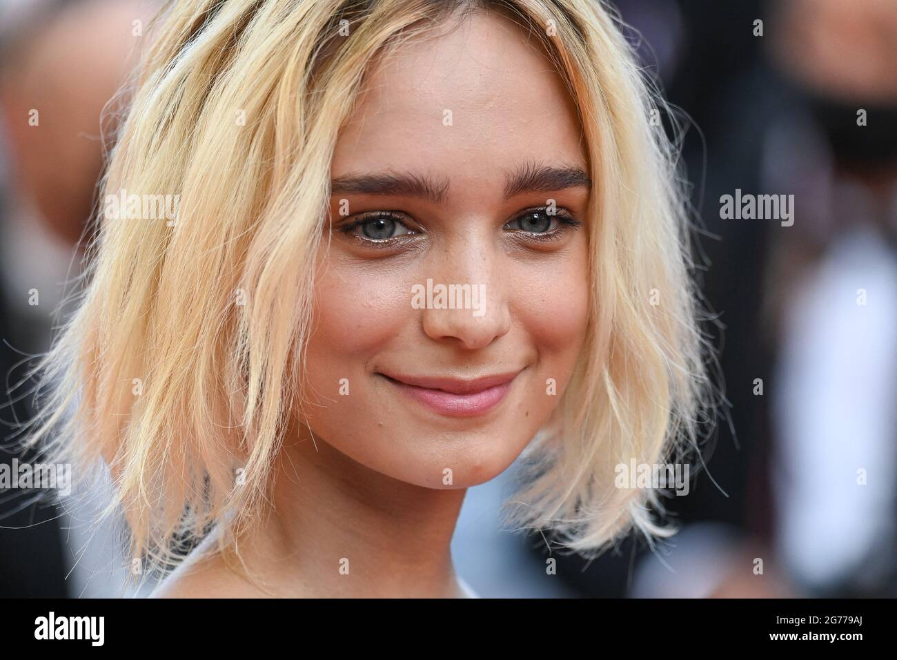 Denise Tantucci attending the premiere of the movie Tre Piani during ...